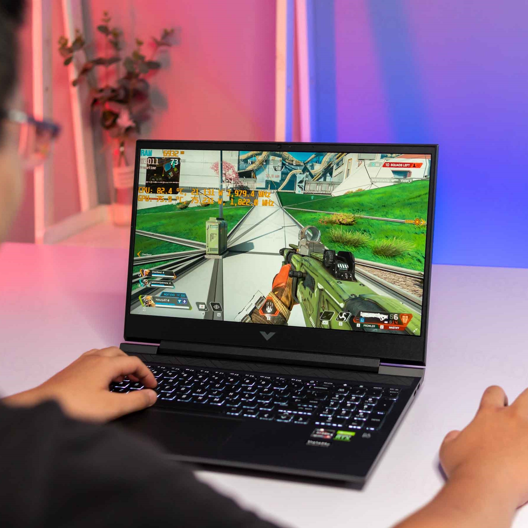 HP Gamming Victus 15 - Core I7 12650H 16GB 512GB SSD Nvidia RTX 3050ti